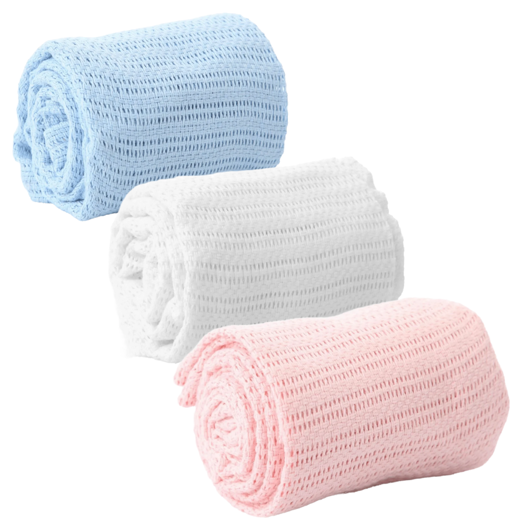 Baby Cellular Blanket | Breathable & Safe Newborn Blanket – JMS Bridge