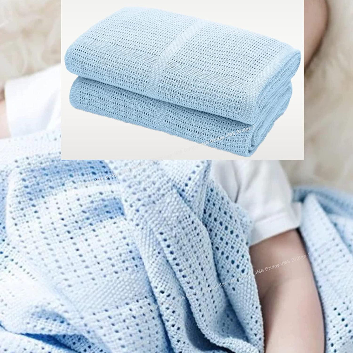 Baby Cellular Blanket | Keep Your Little One Warm – JMS Bridge